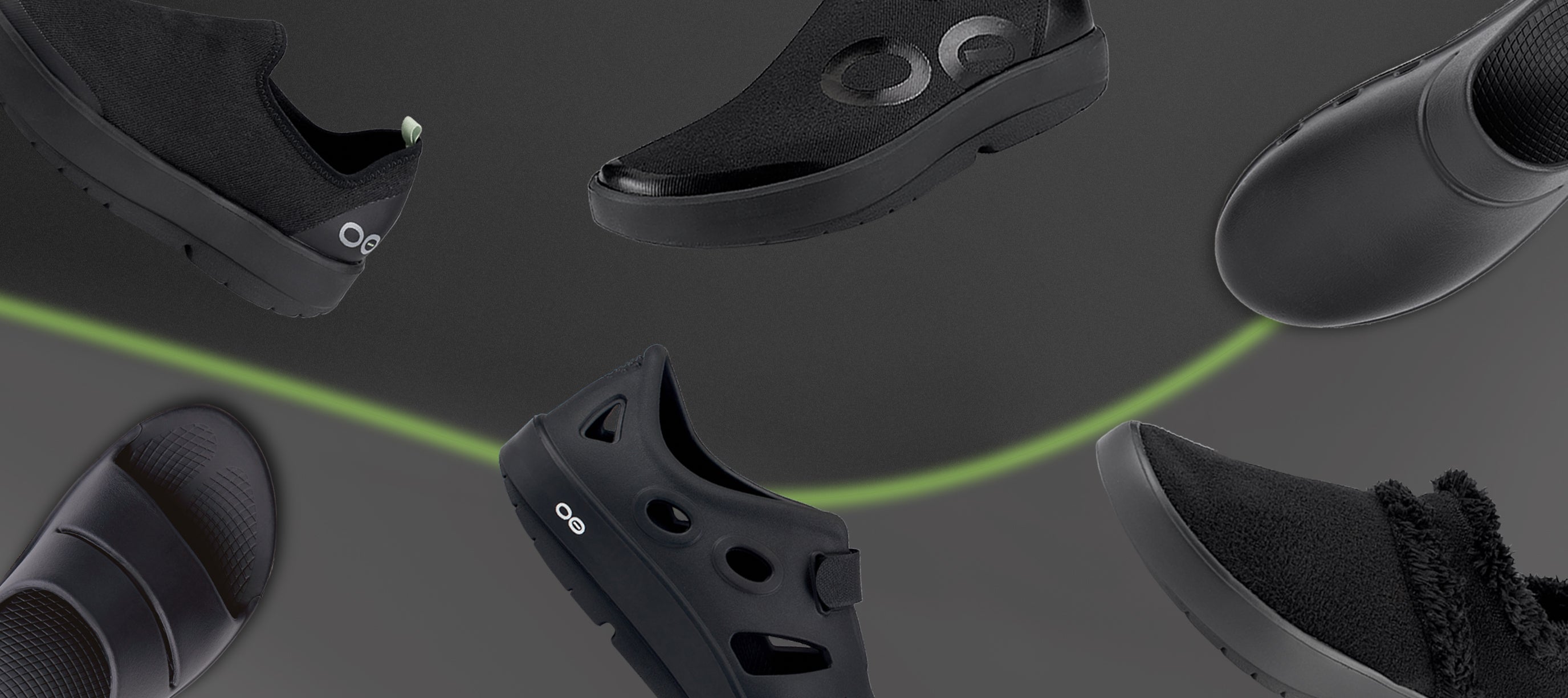 Core Basics In Best-Selling Black – OOFOSオフィシャルサイト